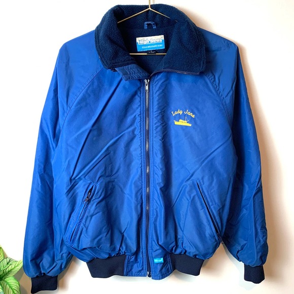 High Seas | Jackets & Coats | Vintage 8s Lady Jane Charter Fishing Boat ...